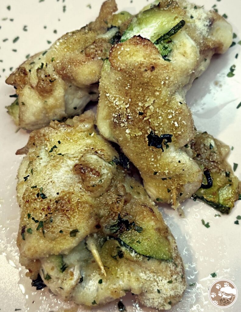 Involtini di petto di pollo con zucchine e provolone - In cucina con Penny