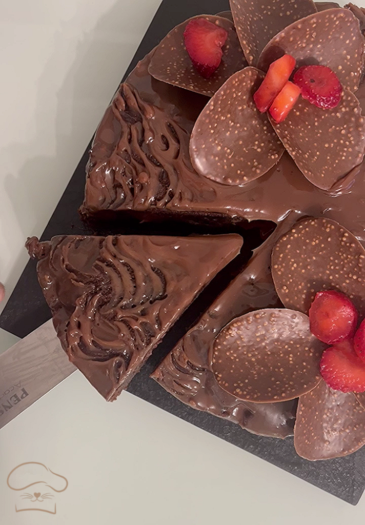 Torta al cioccolato e fragole - In cucina con Penny